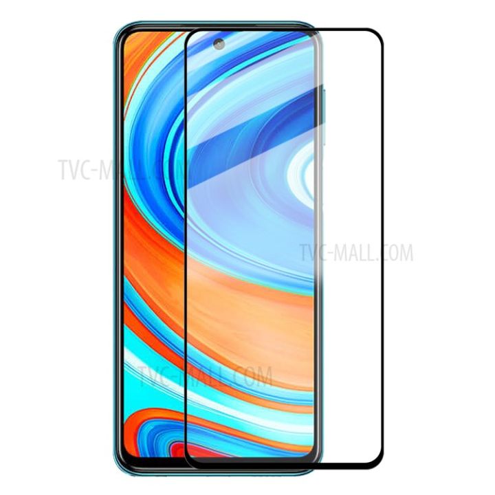 Xiaomi Redmi Note 9 Pro Max Tempered Glass - Full Glue - Full coverage ...