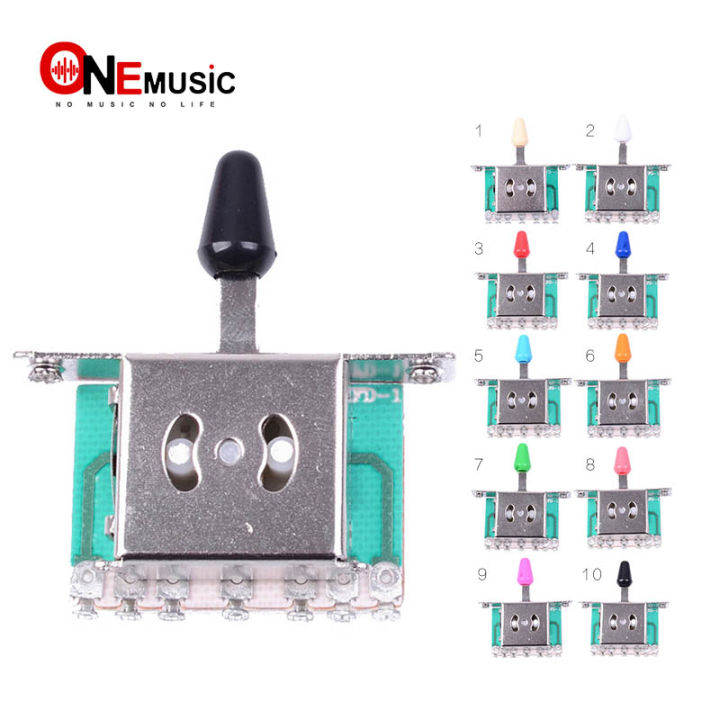 Multi Color 5 Way Selector Electric Guitar Pickup Switches Guitar ...
