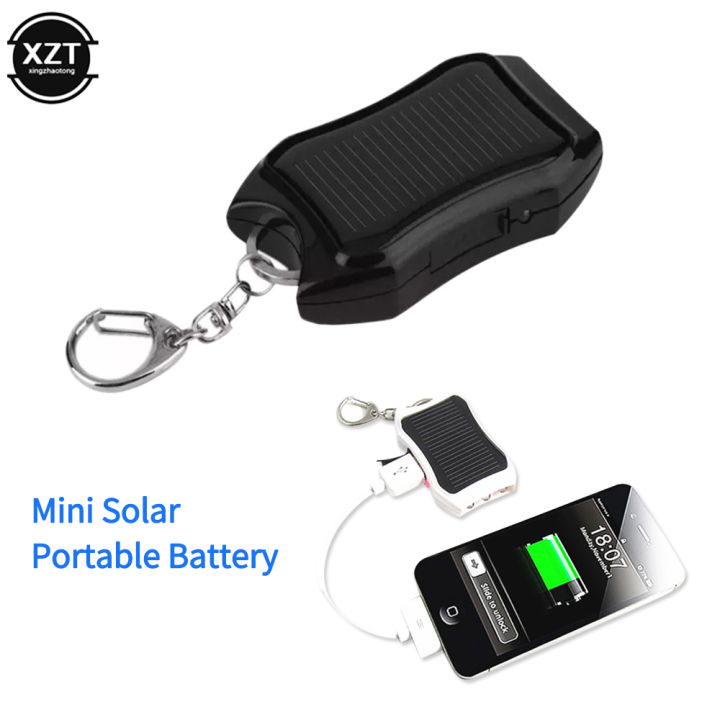 Multifunctioal Solar Powered 3 LED Flashlight1000mAH Power Bank ...