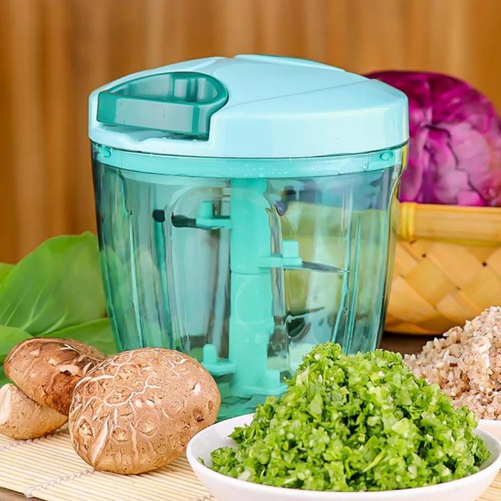 【Innovative design】Manual Food Chopper for Vegetable Fruits Salad Nuts ...