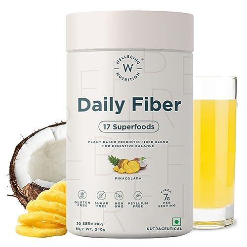 Wellbeing Nutrition Daily Fiber Powder | Weight Management, Manages ...