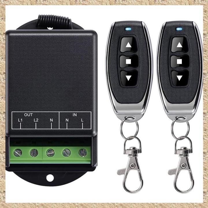 Dual Wireless Remote Control Switch Relay Radio Frequency Switch Parts ...