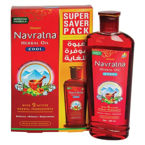 Himani Navratna Cool Herbal Oil 300ml + 100ml | Daraz.lk