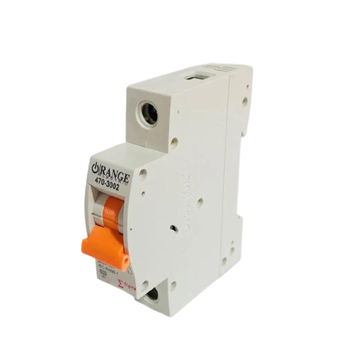 Trip switch 1 Pole 6A 230/400V Type C MCB Breaker Sigma Orange | Orange ...