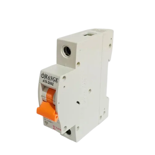 Trip switch 1 Pole 6A 230/400V Type C MCB Breaker Sigma Orange | Orange ...