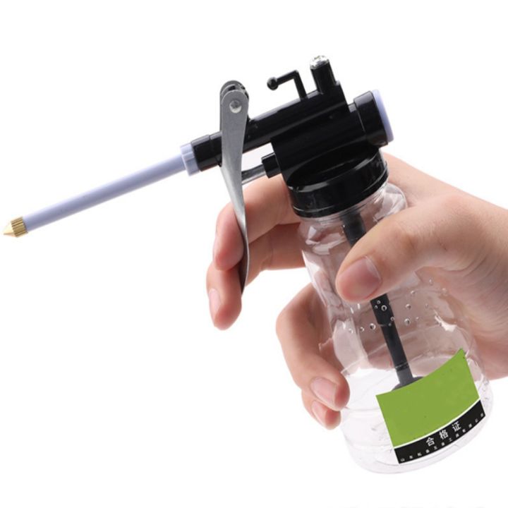 Plastic High Pressure Grease Hand Pump Oiler Grease Oil Oiler With Oil ...