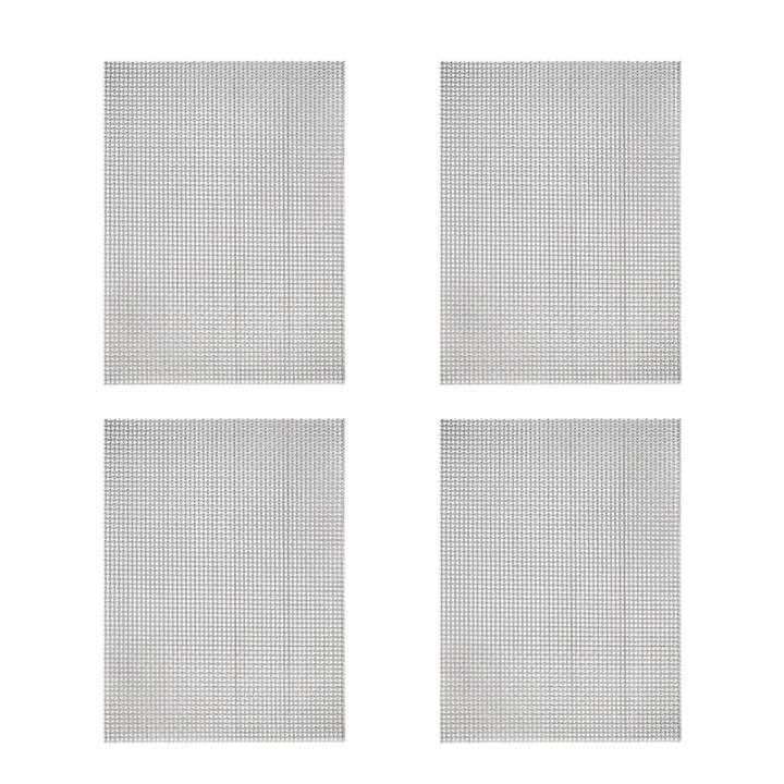 4Pc 21cmX30cm Wire Mesh Silver Wire Mesh Sturdy Metal Mesh Sheets for ...