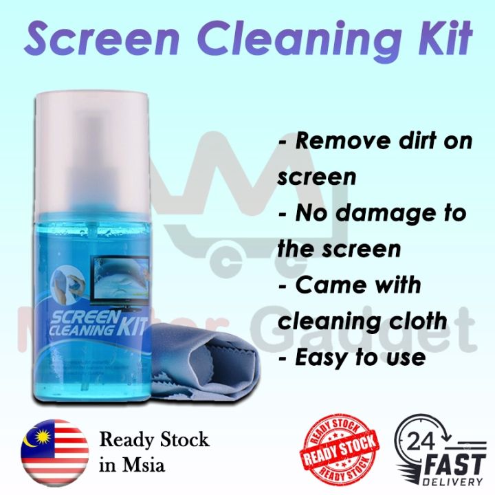 LCD LED Screen Cleaner Cleaning KIT – 200ml | Daraz.lk