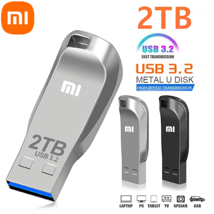 Xiaomi Pen Drive 2 TB USB 3.2 Flash Metal Drive 1TB Large Capacity High ...