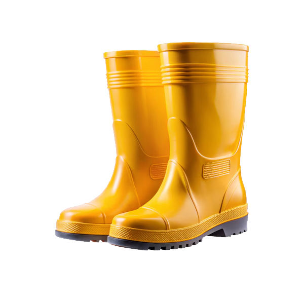Pvc Gum Boot Shoe - Yellow - Multiple Sizes Available | Daraz.lk