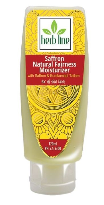 herb line Saffron Natural Fairness Moisturizer 120 Ml | Daraz.lk