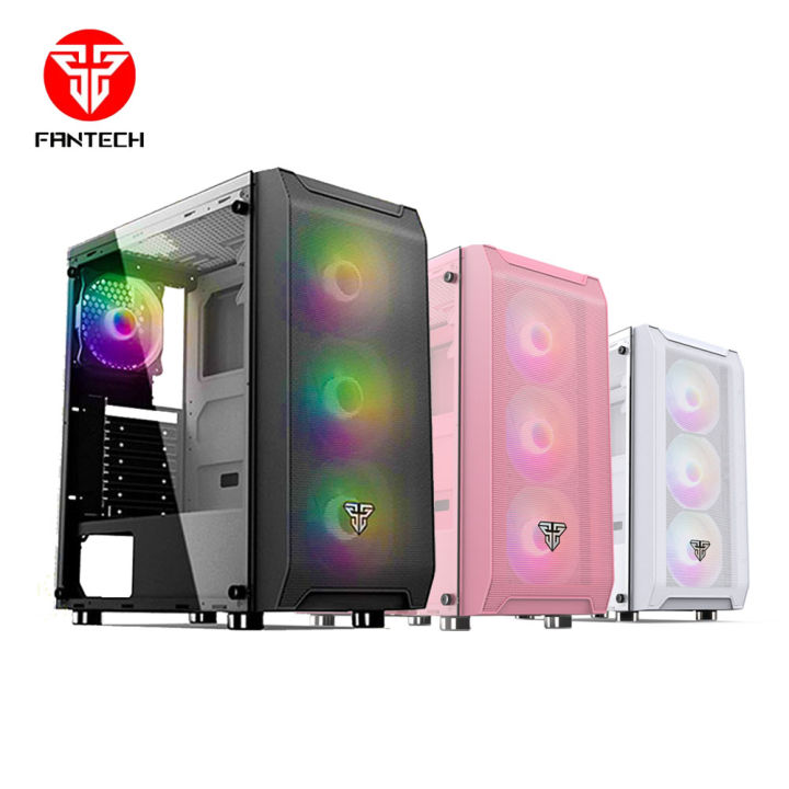 Fantech CG80 casing with 4 RGB Fans | Daraz.lk