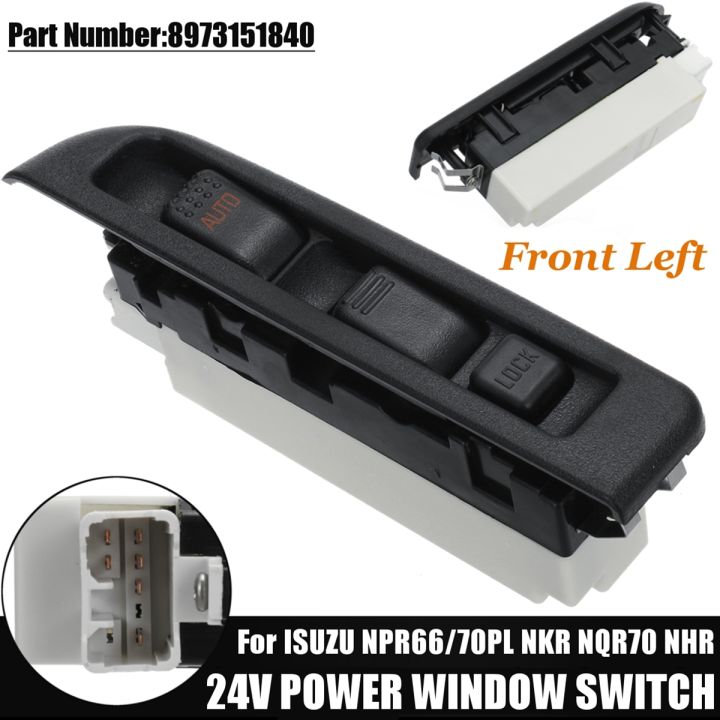 Widely 24V Front Left Electric Window Switch For ISUZU NPR66/70PL NKR ...