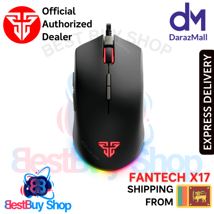 Fantech X17 BLAKE PRO Gaming Mouse [ Black ] | Daraz.lk