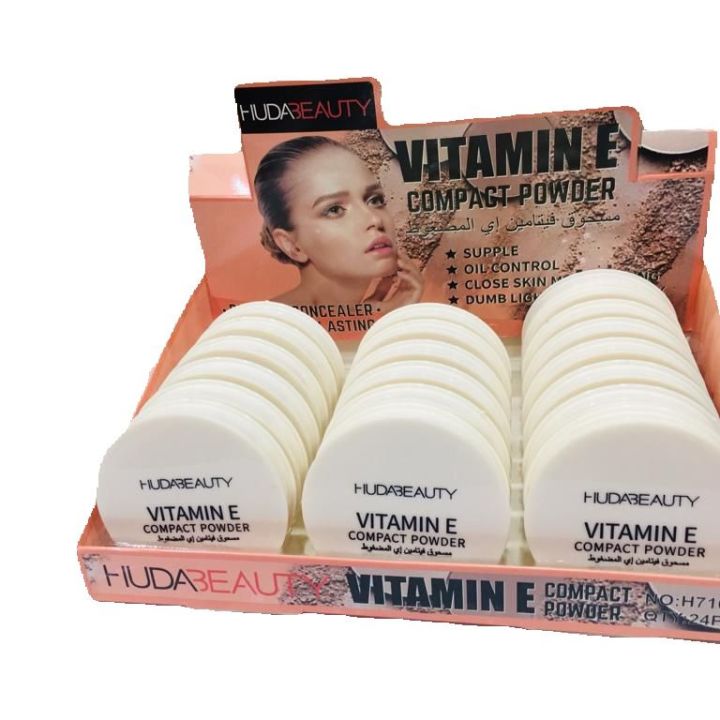 100% Originall Huda Beauty vitamin E Compact powder no.2 - First Copy ...