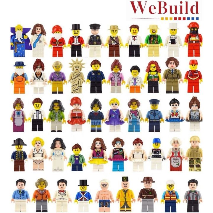 Mini Figures Random Occupational - Occupational mini figures set A ...