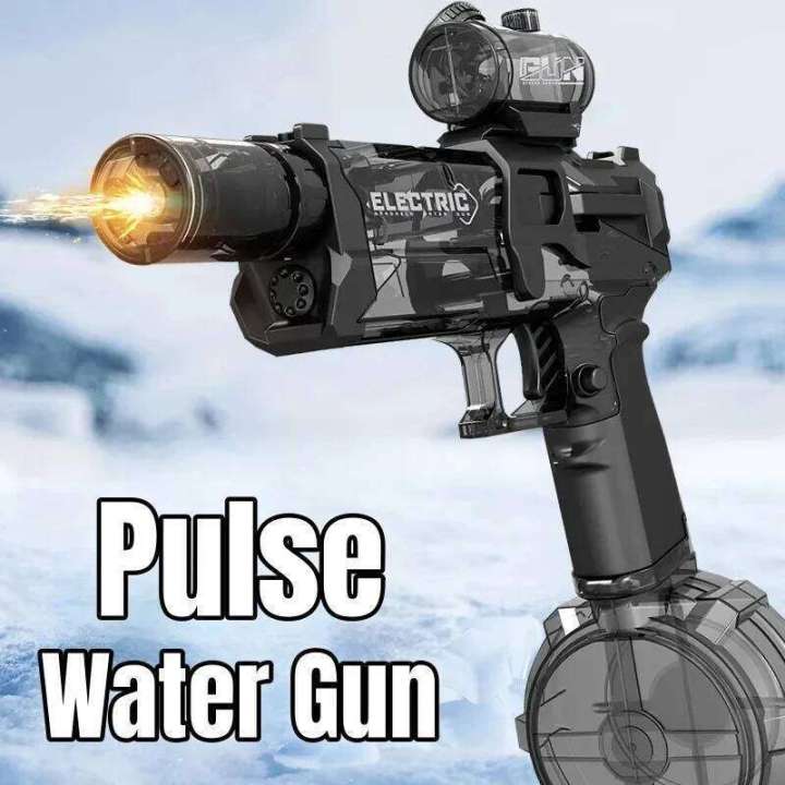 Electric Pulse Water Guns Sensor Light Simulated Firing High Pressure ...