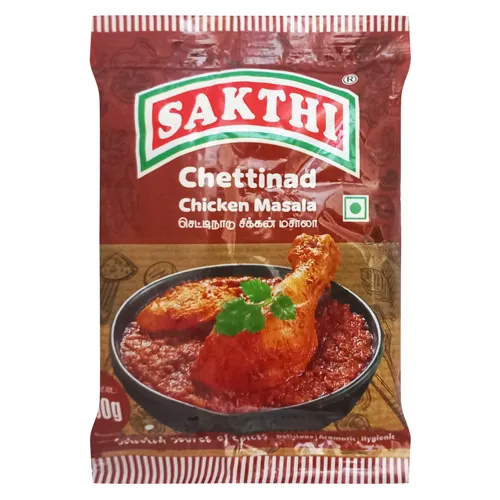 Sakthi Chettinad Chicken Masala 50g - Authentic South Indian Spice Mix ...