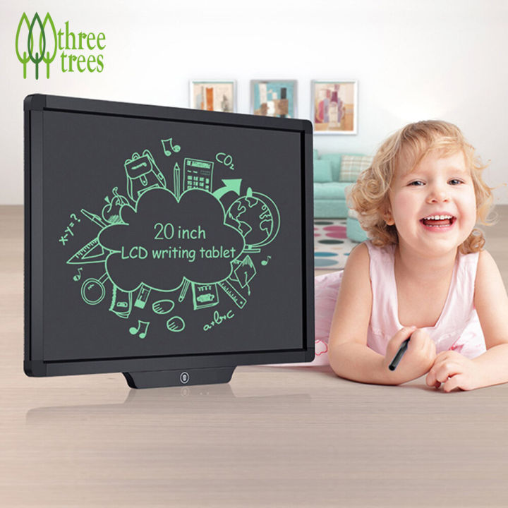 threetrees 20 inch LCD Writing Tablet,Electronic Writing Board Digital ...