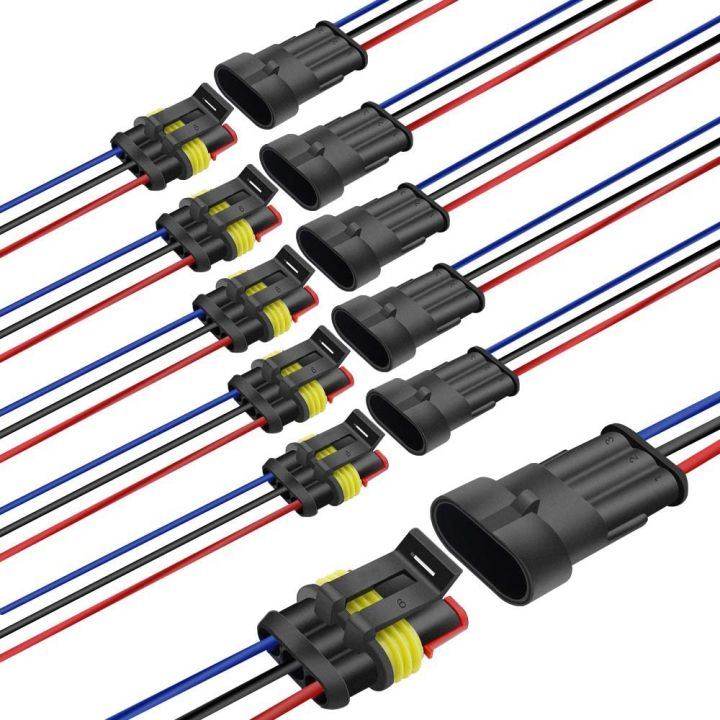 6-Piece Connector HID Plug 3-Pin 1.5mm Series Terminal, for Cars | Daraz.lk