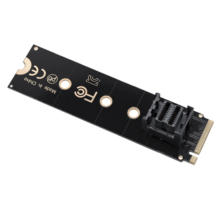 M.2 NVME Mkey PCIeX4 to SFF8643 M.2 NVME Support 2230/42/60/80 SSD ...