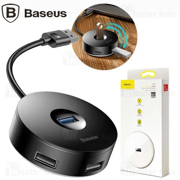 Baseus Adapter HUB 15cm USB to 3x USB 2.0 + 1x USB 3.0 + Micro USB ...