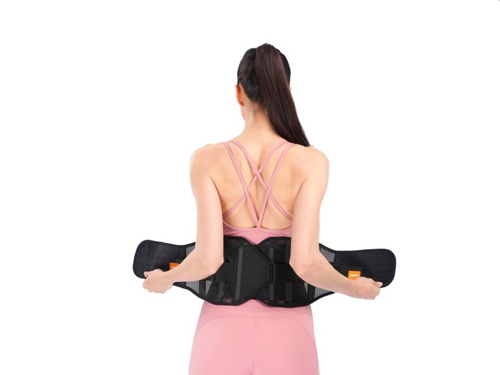 #Breathable Lumbar Band Support Belt Lower Back Waist Brace Support ...