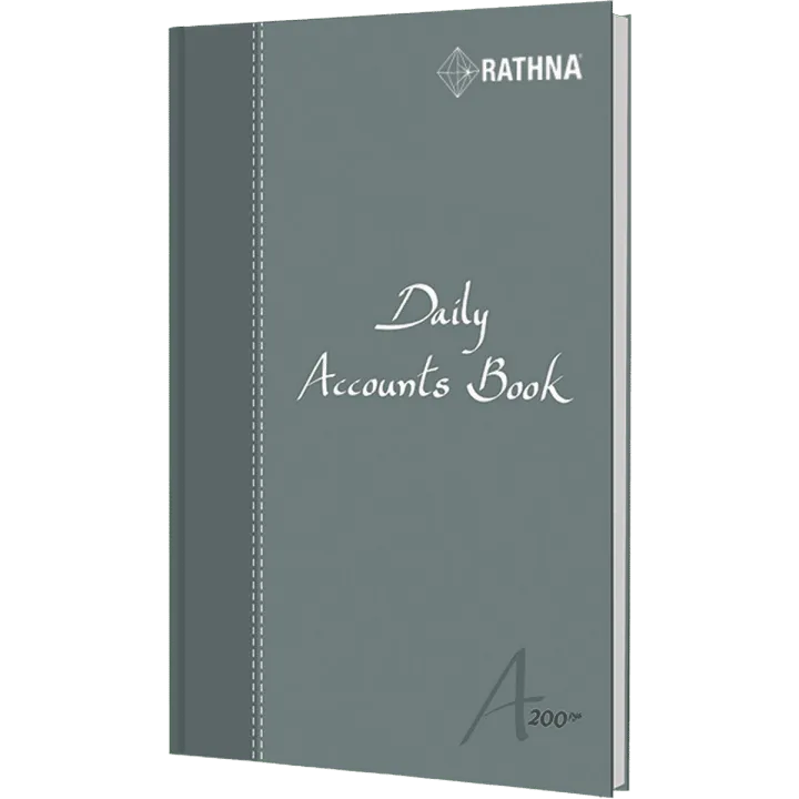 Rathna Daily Accounts Book A5 200P | Daraz.lk