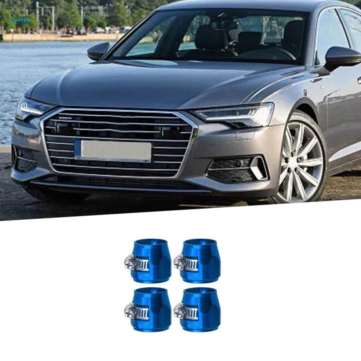 Hose Finisher Clamps Oil Water Line Clip Blue AN12 | Daraz.lk