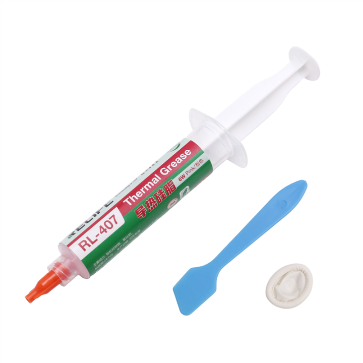 RL-407 Thermal Silica CPU Cooling Paste Pink | Daraz.lk