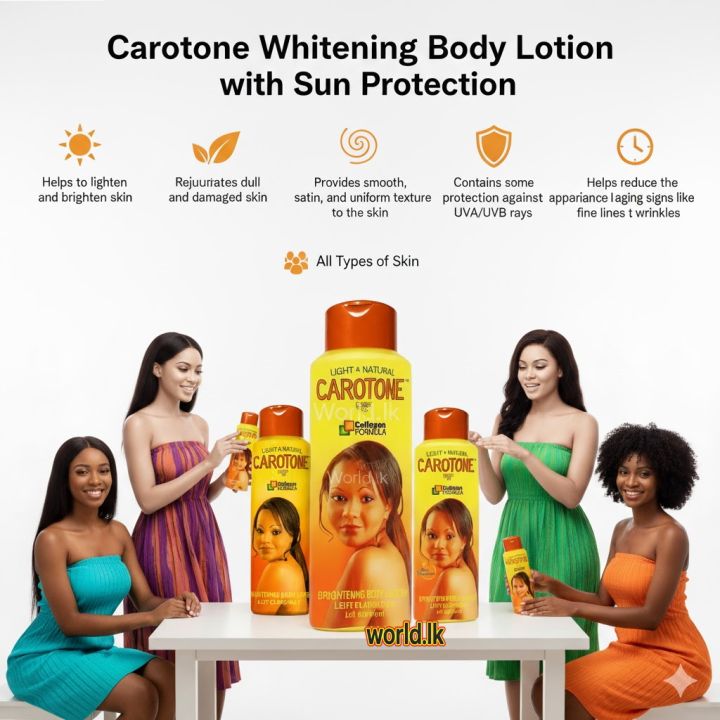 Carotone Light & Natural Brightening Whiit-ning Body Sun Protection ...