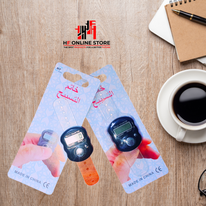 Electronic Digital Finger Ring Tally Counter Hand Held Knitting Row ...