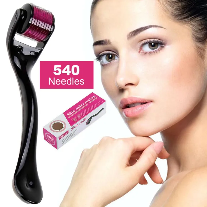 Derma Roller System - Titanium 540 Needles 0.75mm | Micro Needling ...