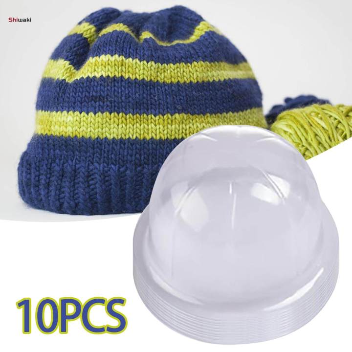 10 Pieces Baseball Hat Insert Practical Dome Shaped Portable Hard Hat ...