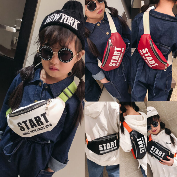 akefun 2021 New Kids Cool Girl Boy Bum Bag Waist Bag Fanny Pack Camping ...