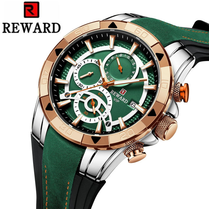 REWARD Brand Fashion Business Date Waterproof Quartz Men's Watch | Daraz.lk