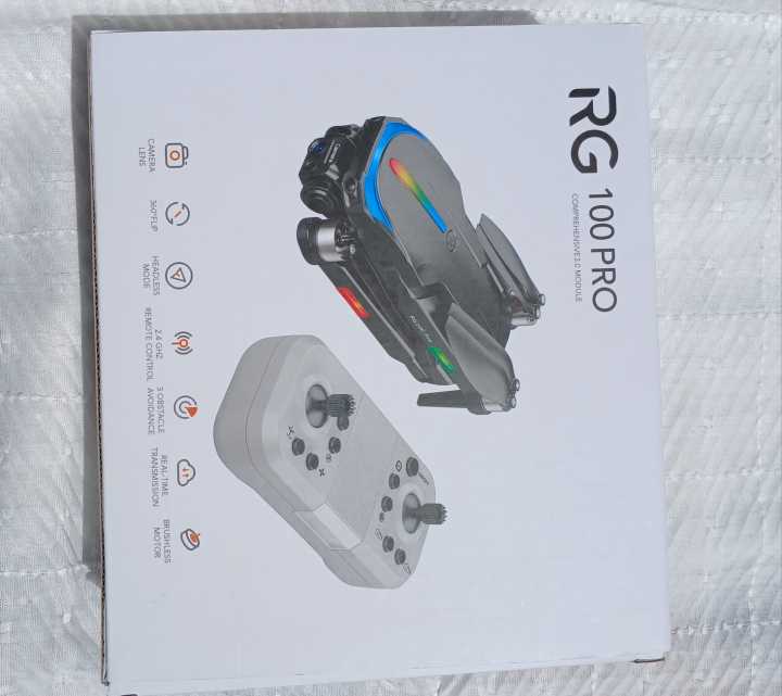 RG 100 Pro Brushless Full HD Camera Drone ( 3 Batteries Free ) | Daraz.lk