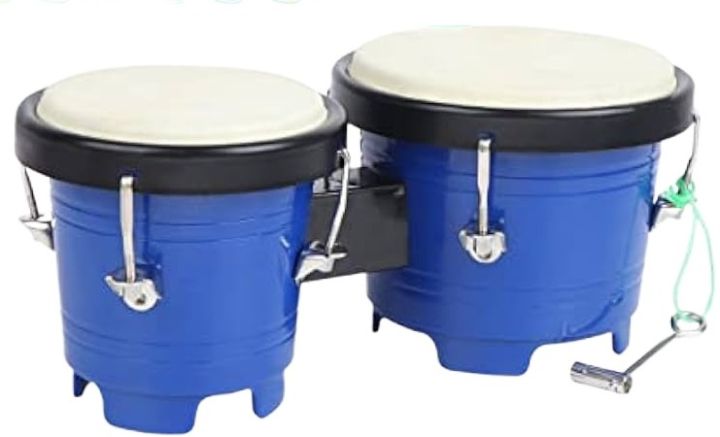 Mini Bongo Pair Mini Tunable Plastic Bongos 5" and 6" Plastic Small ...