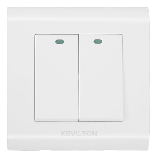 Kevilton Modular 2 way Switch - White | Daraz.lk