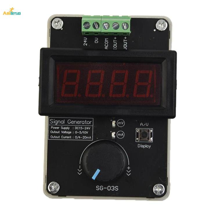Adjustable Signal Generator Multifunctional Panel Handheld 0-20MA 4 ...