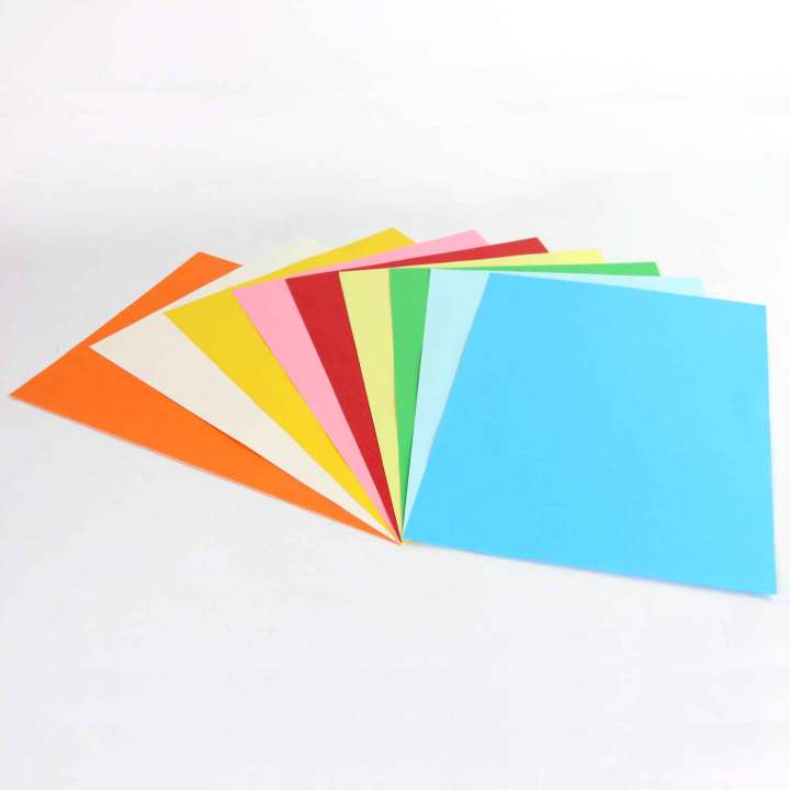Colour A4 Paper - 100 Sheets | Daraz.lk