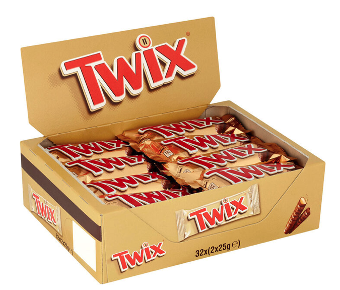 24pcs Twix Chocolate Bar 50g | Daraz.lk