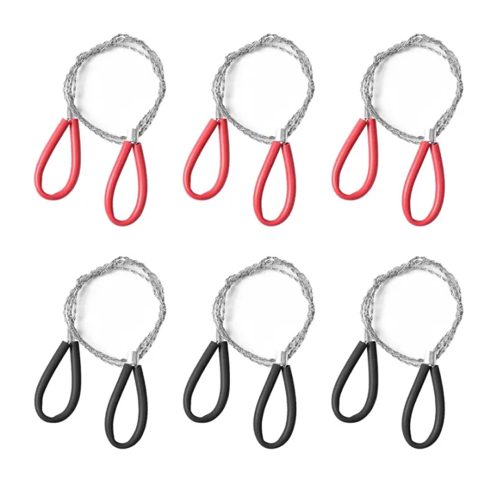 Stainless Steel Cable Saw 6pcs Hand Wire Saws for PVC Pipe Cutting ...