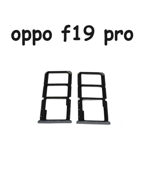 OPPO f19 pro SIM Card Tray SIM Card Tray Micro SD Card Tray Black ...