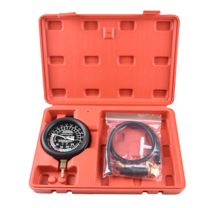 Carburetor Carb Valve Fuel Pump Pressure & Vacuum Tester Gauge Test Kit ...