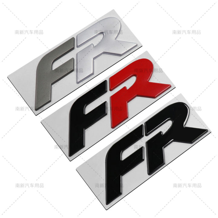 Car personality stickers Split FR Car Logo Rear car badge Body Labeling ...
