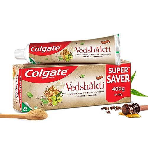 Colgate Vedshakti Toothpaste, Anti-Bacterial Paste For Whole Mouth ...