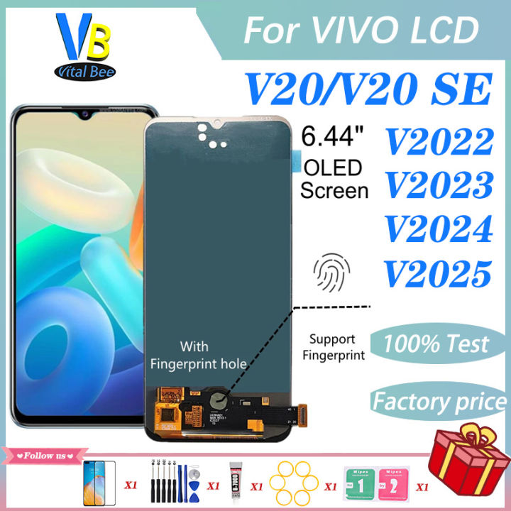 OLED 100% Tested For VIVO V20 / V20 SE LCD Display Touch Screen ...
