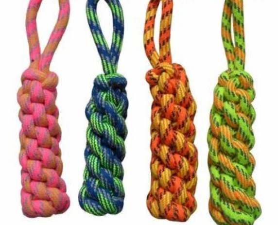 Rope Toy Silinder With Handel dog rope toy tug toy chew toy for dogs ...