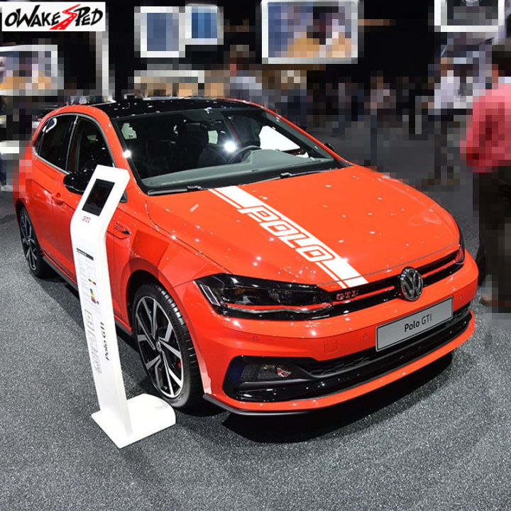 Car Sport Stripes For POLO GTI-R LINE-R WRC-TSI Racing Styling Auto ...